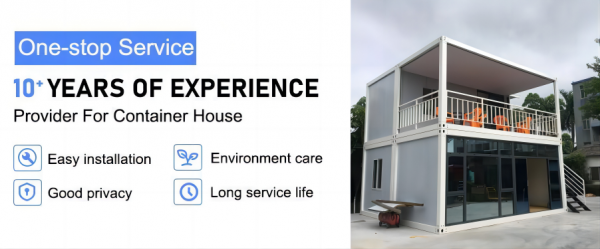 Two storey Modern modular homes with terrace