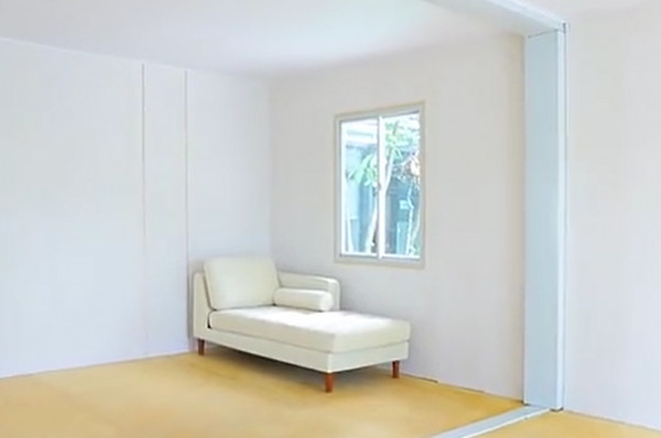 Two storey Modern modular homes with terrace