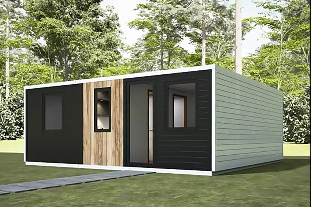 2 story folding prefab ADU