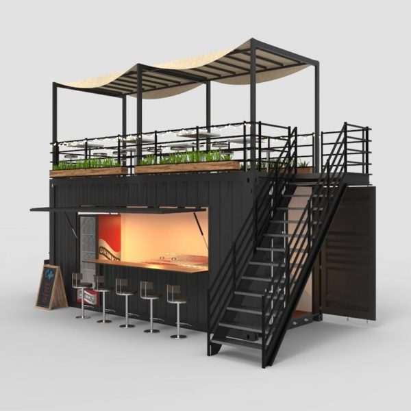 Prefabricated coffee shop