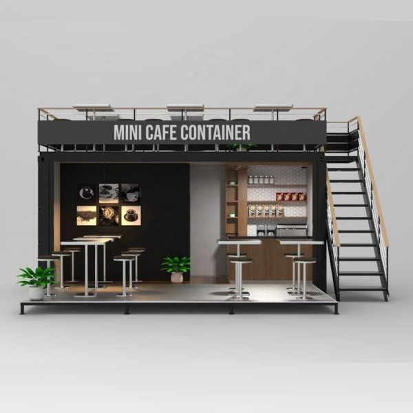 fast assembly prefabricated coffee shop
