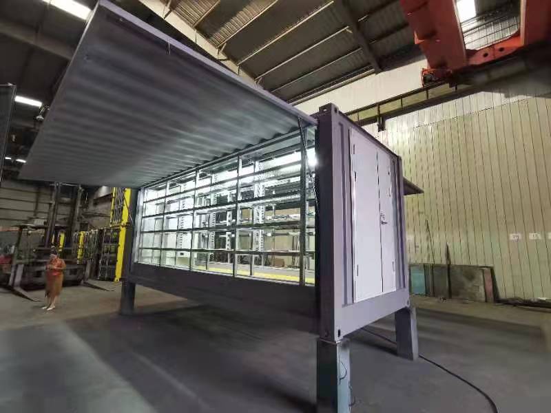 Equipment container houses