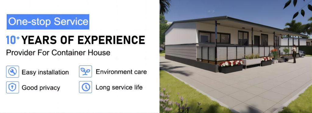 Four room modular villa