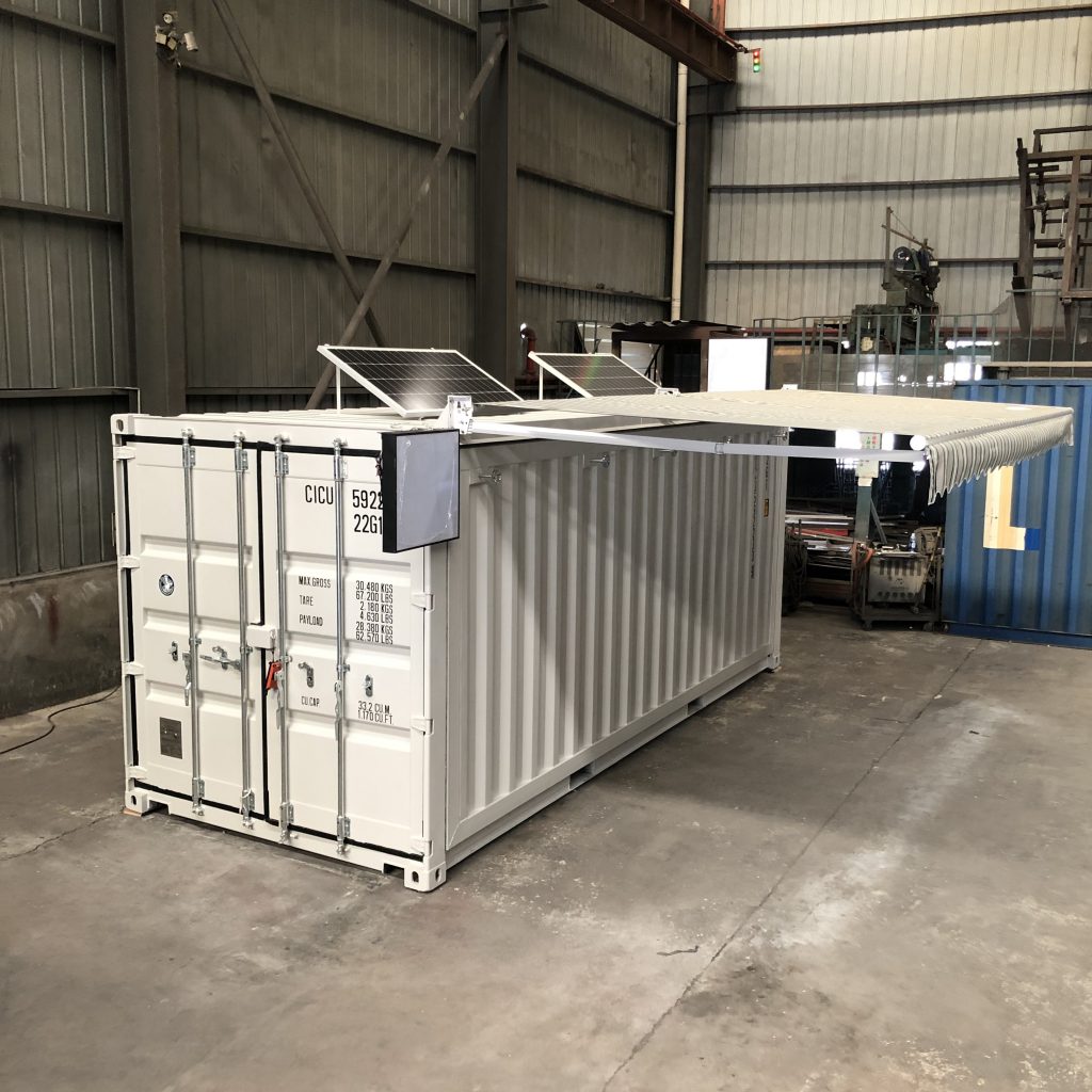 Shipping container shop
