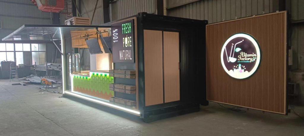 40HC Prefabricated shipping container house